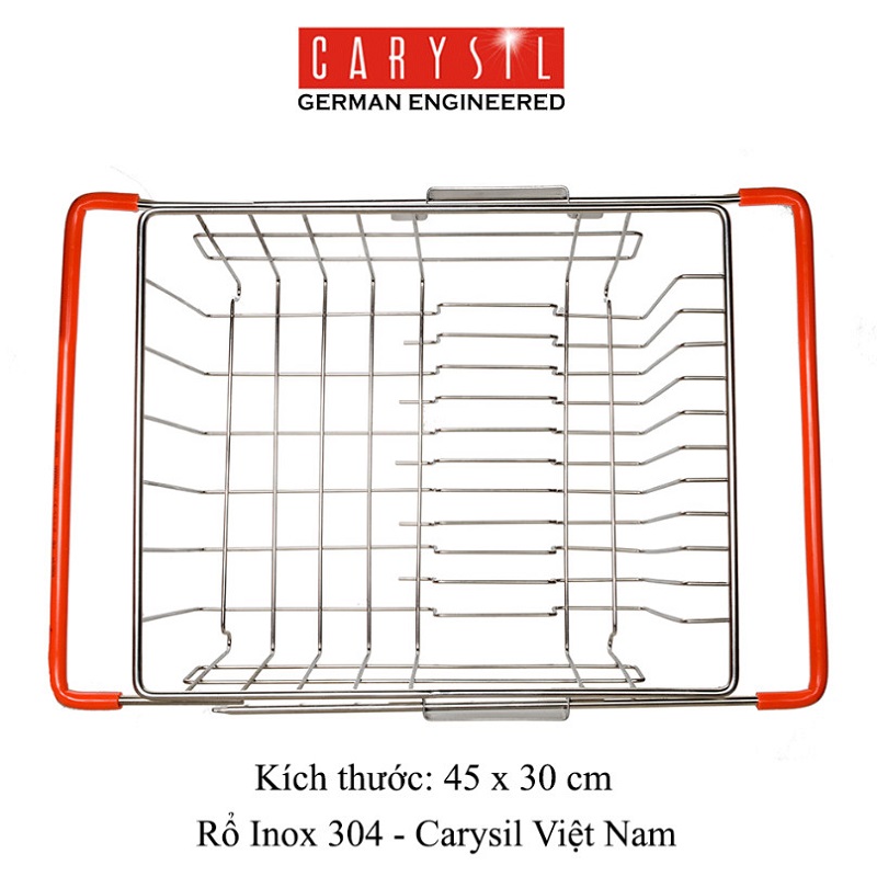 Rổ inox Carysil - Vật Tư Hoàn Thiện